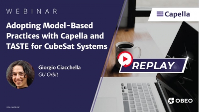 Adopting Model-Based Practices with Capella and TASTE for Student-Developed CubeSat Systems